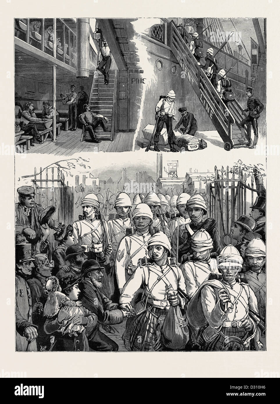 THE WAR IN EGYPT Stock Photo - Alamy