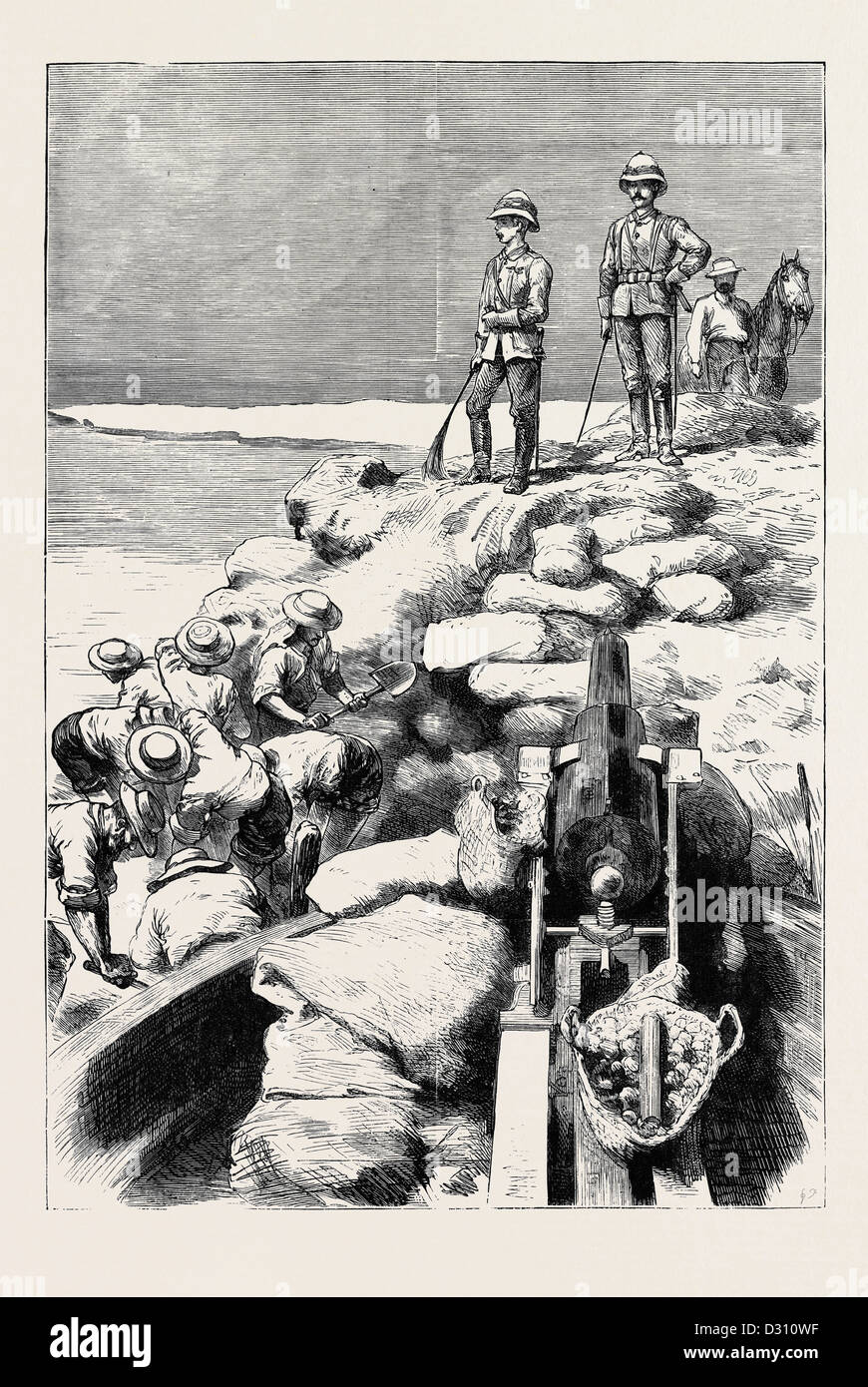 THE WAR IN EGYPT Stock Photo - Alamy