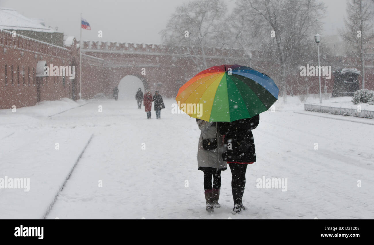 Moscow winter walk hi-res stock photography and images - Alamy