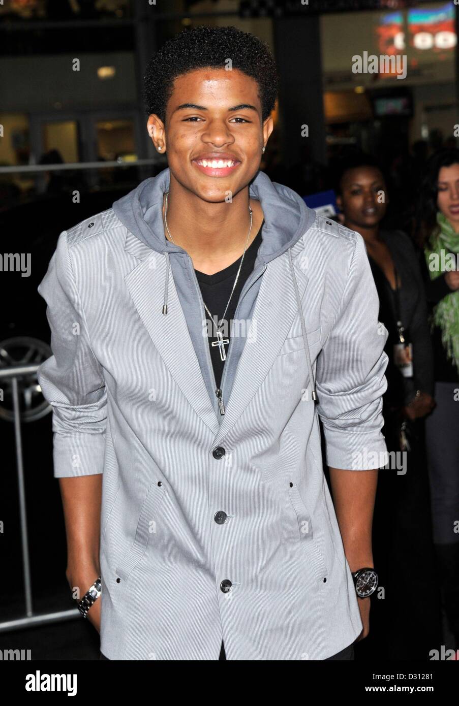 Trevor Jackson at arrivals for SAFE HAVEN Premiere, Grauman's Chinese ...