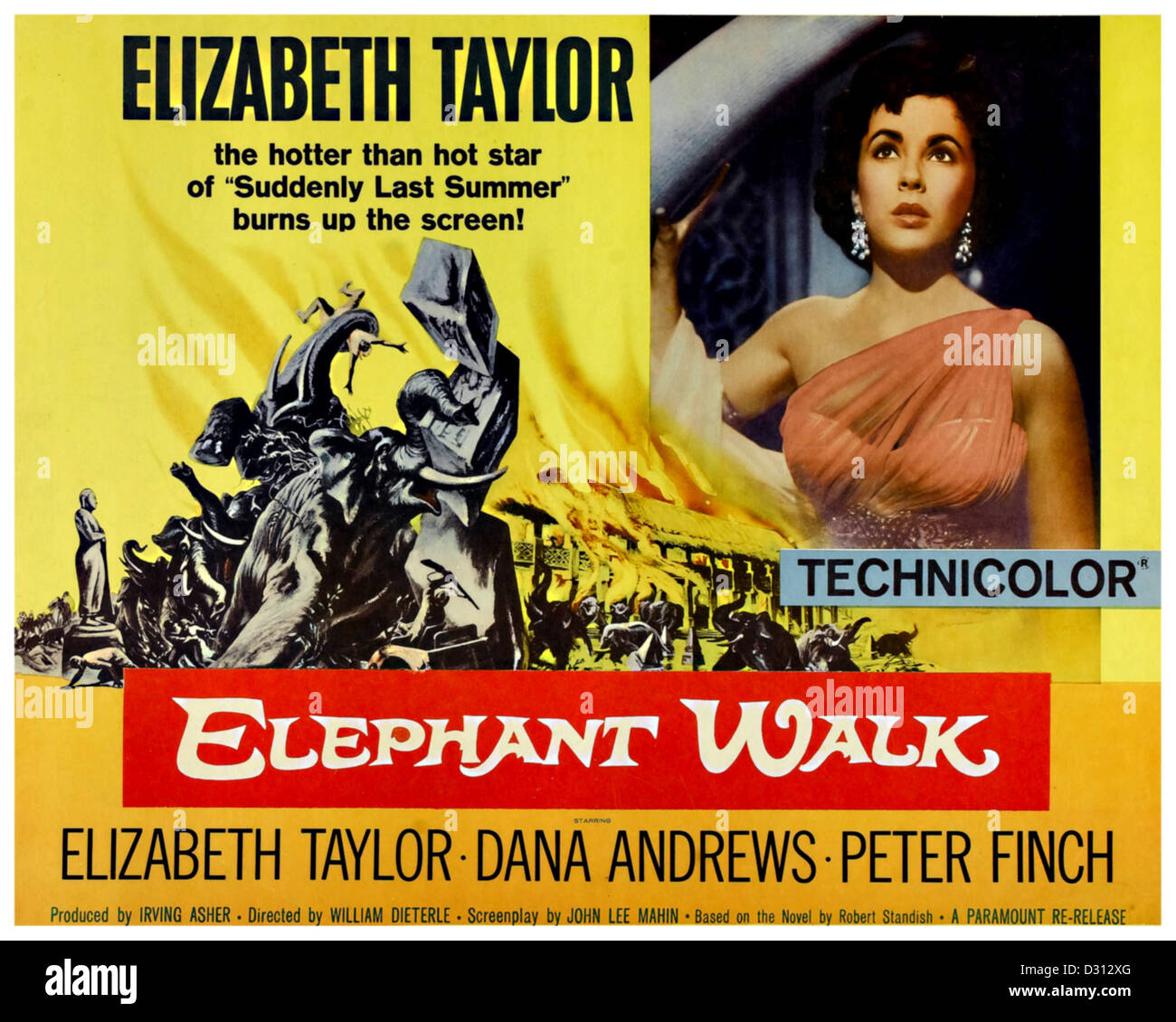 Elephant Walk (1954) USA Stock Photo - Alamy