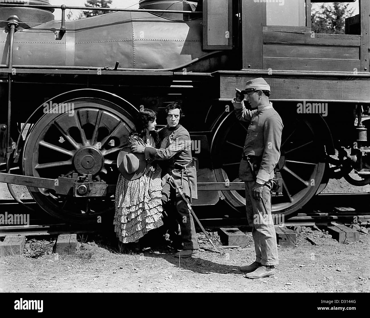 Train the general keaton hi-res stock photography and images - Alamy