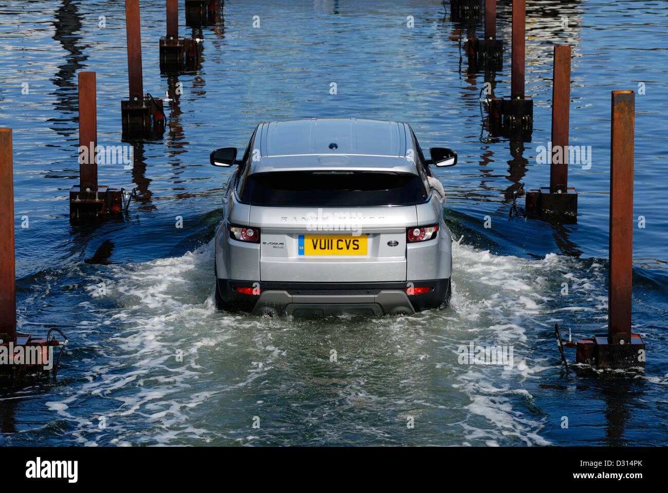 Range Rover Evoque during its launch in Liverpool Stock Photo - Alamy