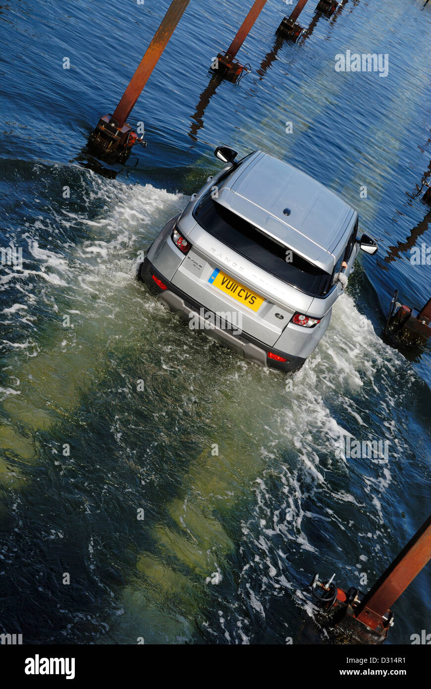 Range Rover Evoque during its launch in Liverpool Stock Photo - Alamy
