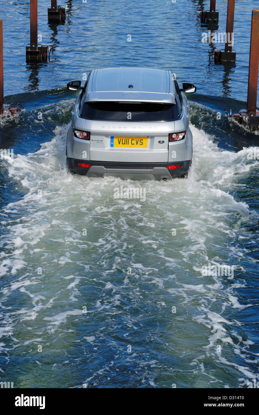 Range Rover Evoque during its launch in Liverpool Stock Photo - Alamy