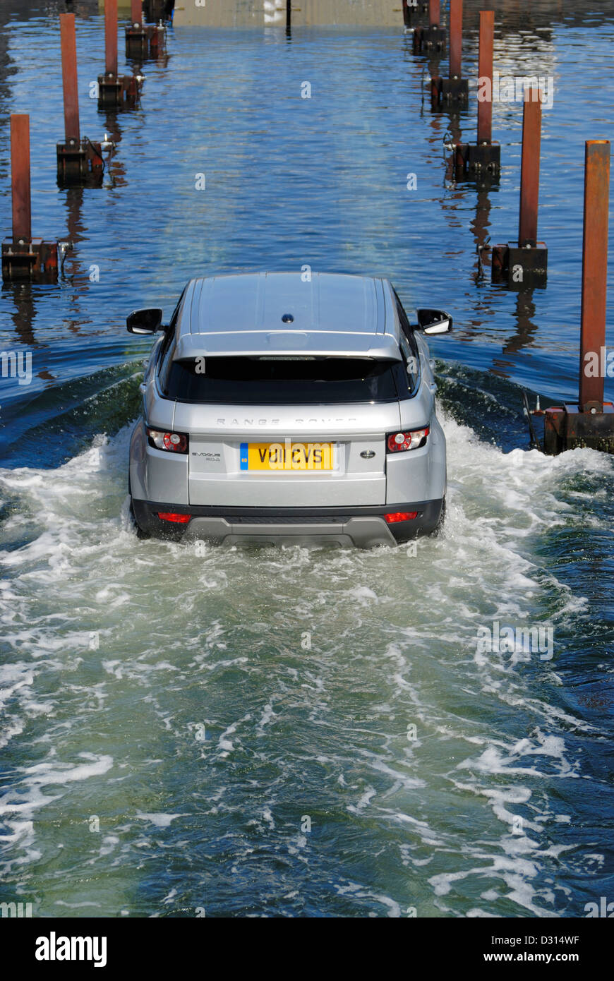 Range Rover Evoque during its launch in Liverpool Stock Photo - Alamy