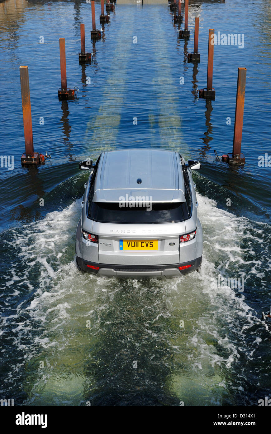 Range Rover Evoque during its launch in Liverpool Stock Photo - Alamy