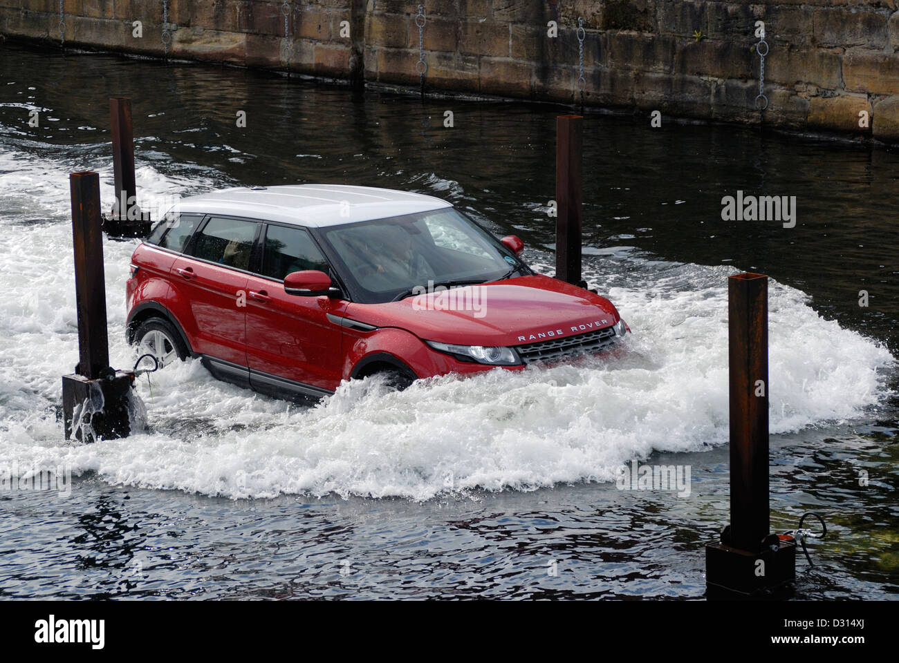 Range Rover Evoque during its launch in Liverpool Stock Photo - Alamy