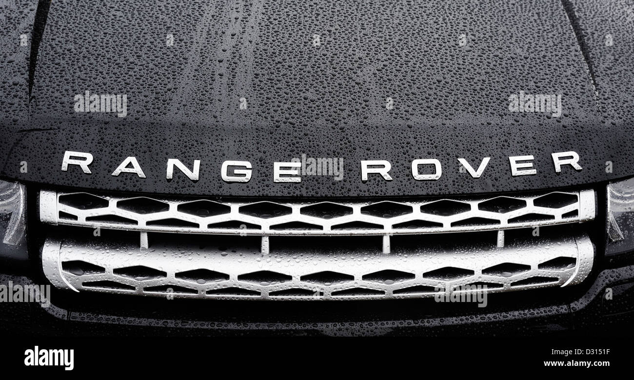 Range Rover Evoque during its launch in Liverpool Stock Photo - Alamy