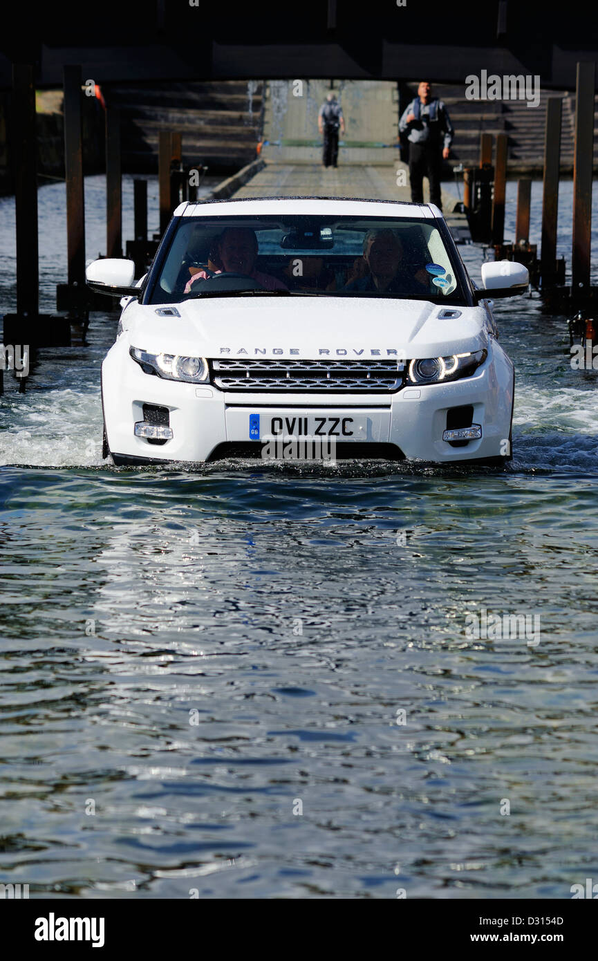 Range Rover Evoque during its launch in Liverpool Stock Photo - Alamy
