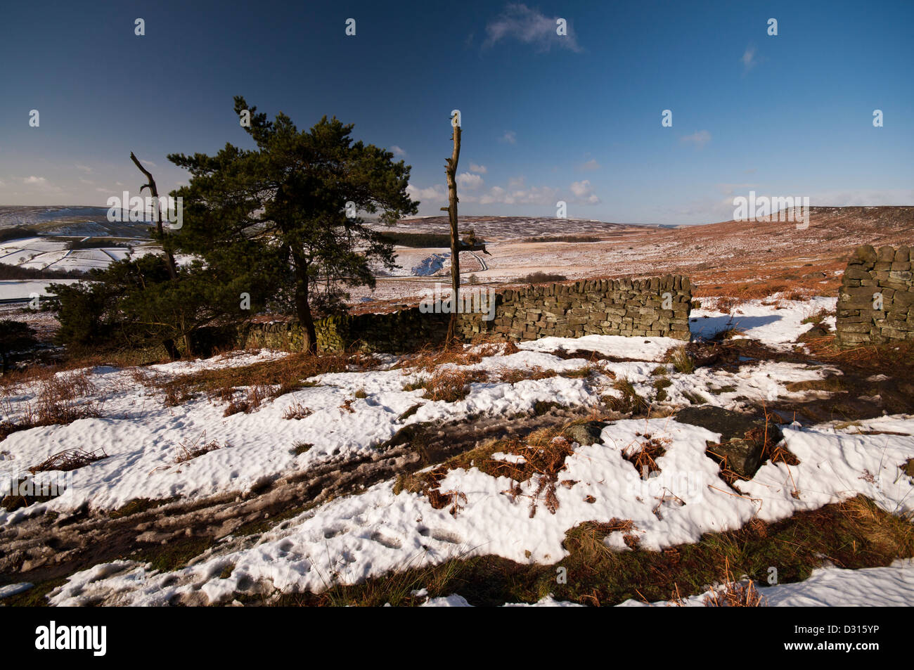 Stanage edge winter hi-res stock photography and images - Alamy