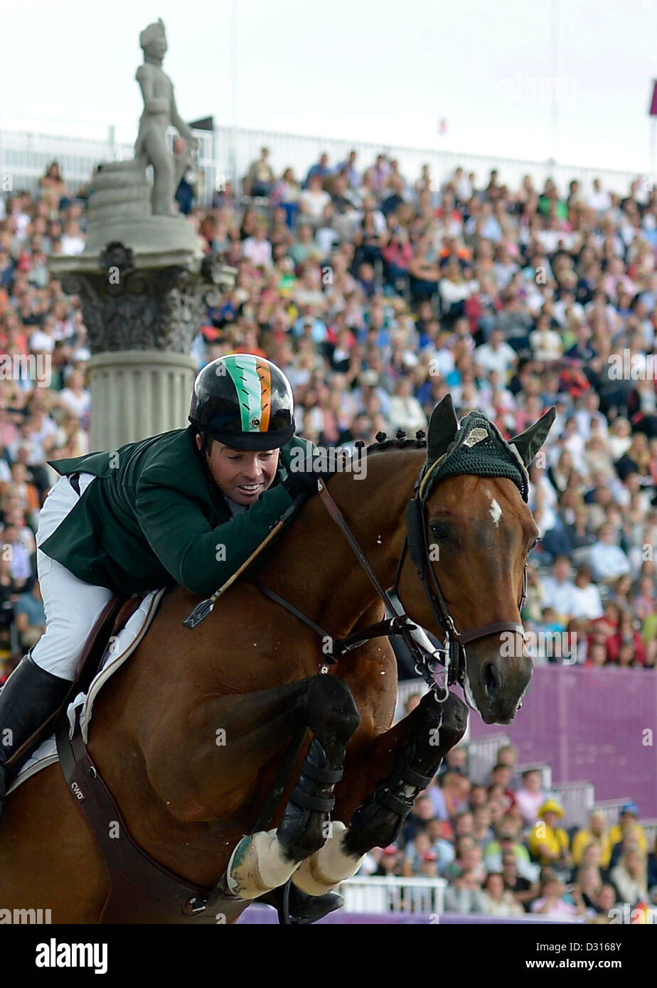 Cian O'Connor riding Blue Loyd 12 (IRL, Ireland). Individual ...