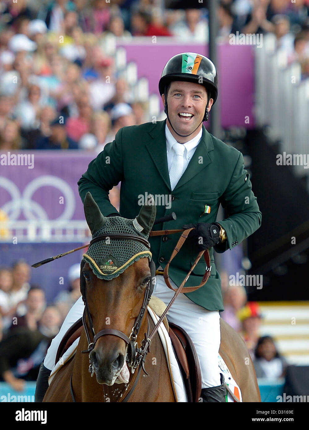 Cian O'Connor riding Blue Loyd 12 (IRL, Ireland). Individual ...