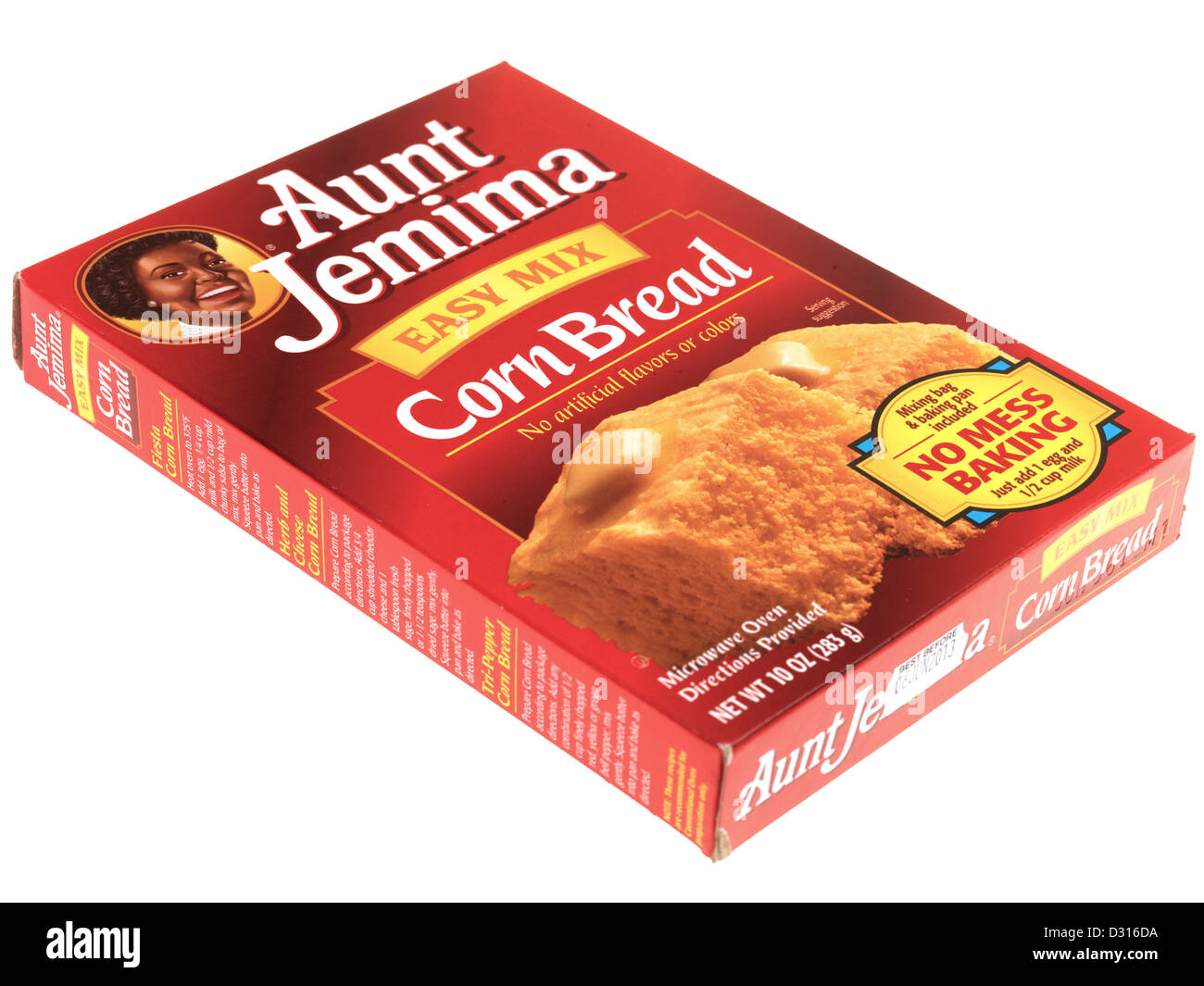 Corn Bread Mix Stock Photo - Alamy