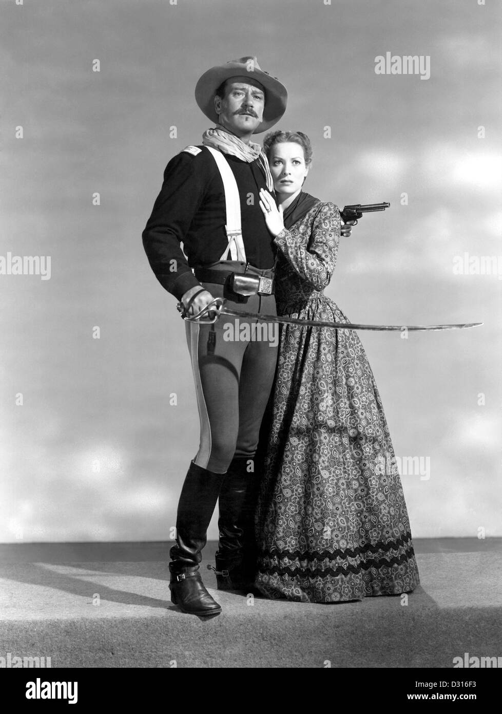 John wayne rio grande hi-res stock photography and images - Alamy