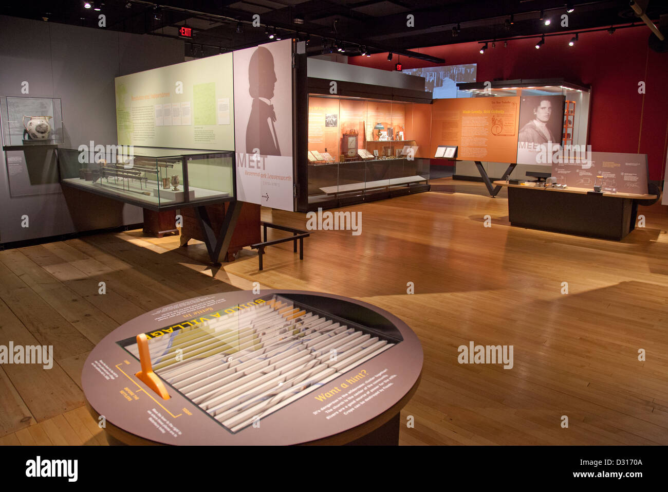 Mattatuck Museum arts and history center Stock Photo - Alamy