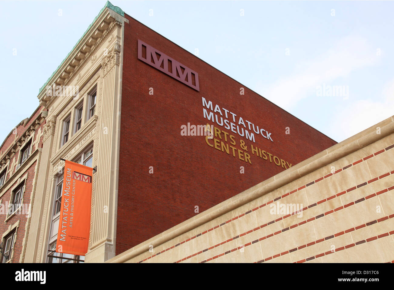 Mattatuck Museum arts and history center Stock Photo - Alamy