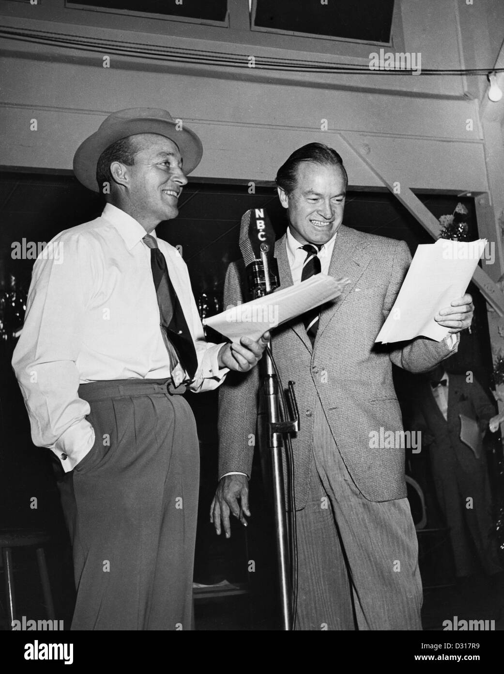 Bing Crosby, Bob Hope Stock Photo - Alamy
