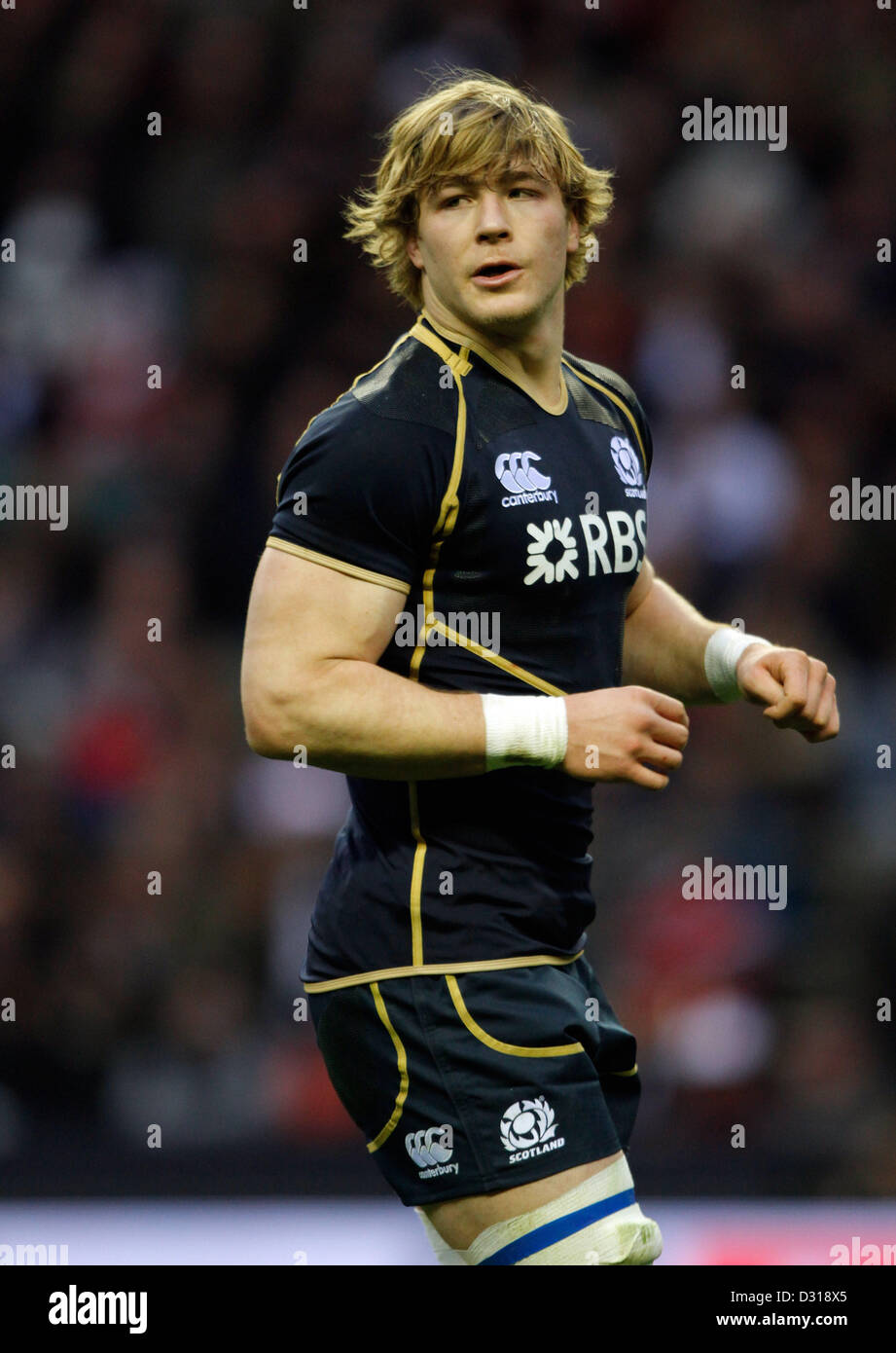 DAVID DENTON SCOTLAND RU TWICKENHAM MIDDLESEX ENGLAND 02 February 2013 ...