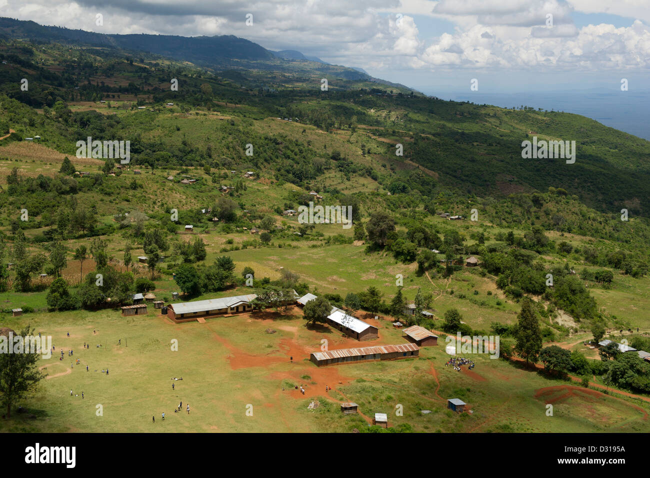 Kenyan village rural hi-res stock photography and images - Alamy