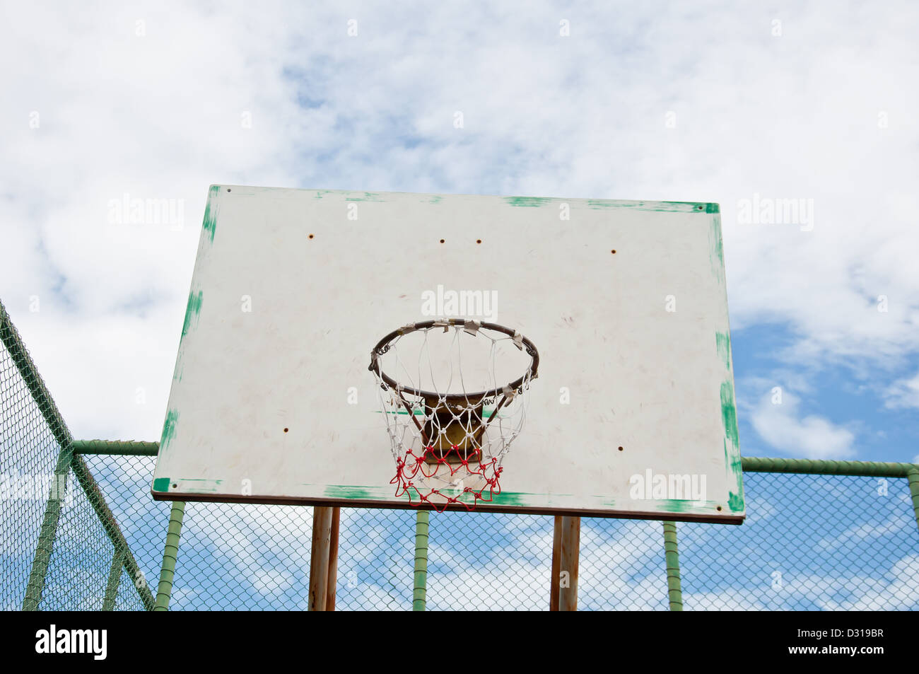 Closeup outdoor basketball hoop net hi-res stock photography and images ...