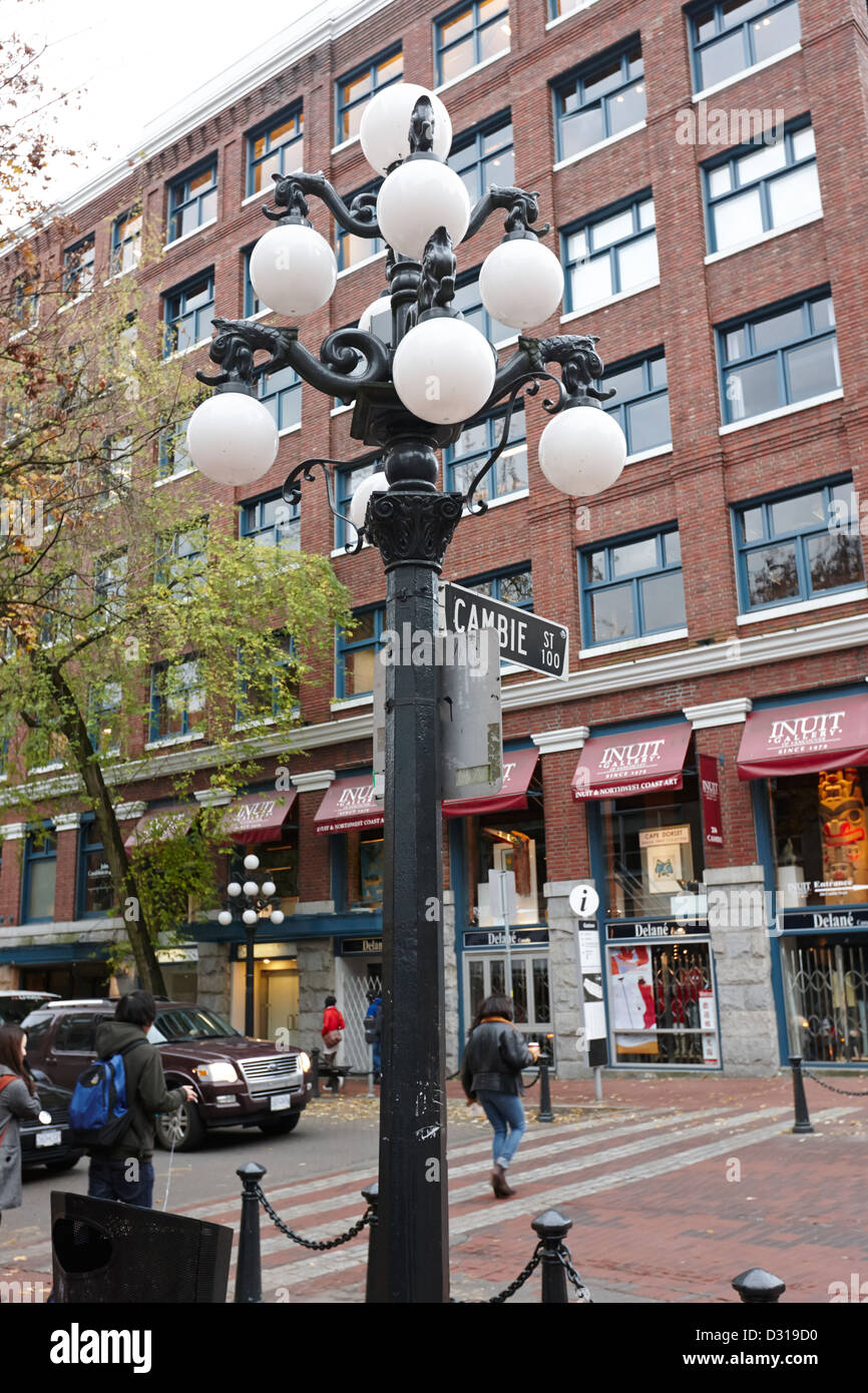 Gastown vancouver street hi-res stock photography and images - Alamy