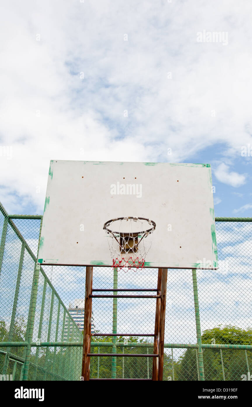 Closeup outdoor basketball hoop net hi-res stock photography and images ...