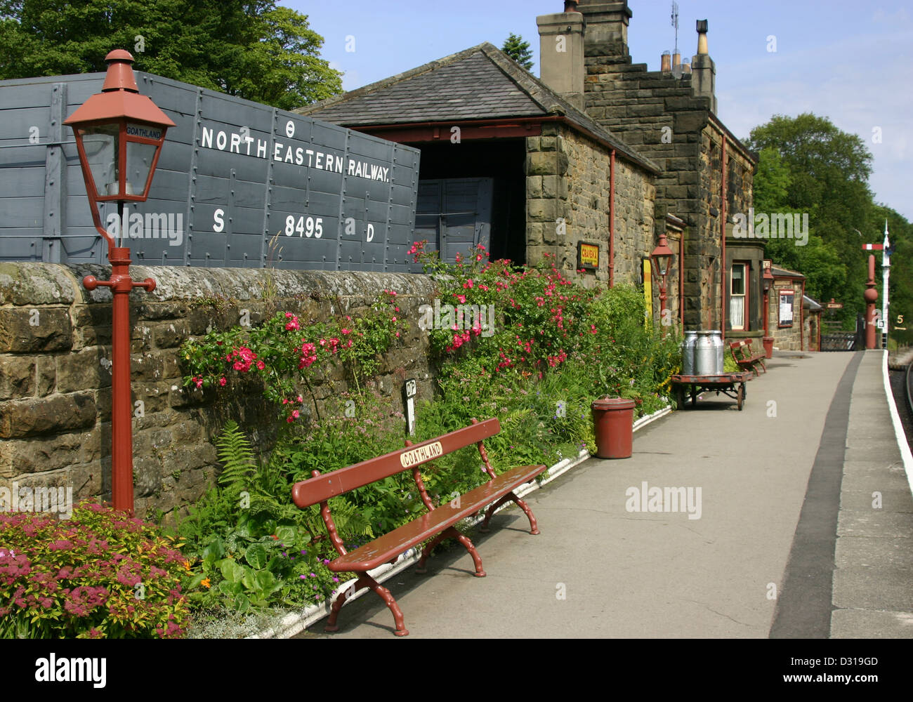 Goathland Railway Station Stock Photo - Alamy
