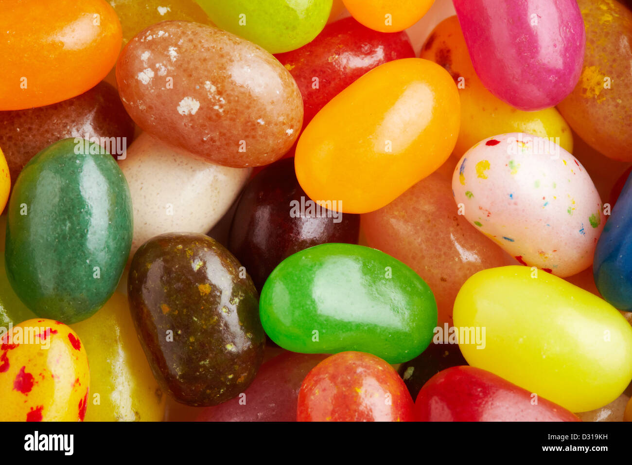 Colourful jelly beans Stock Photo - Alamy