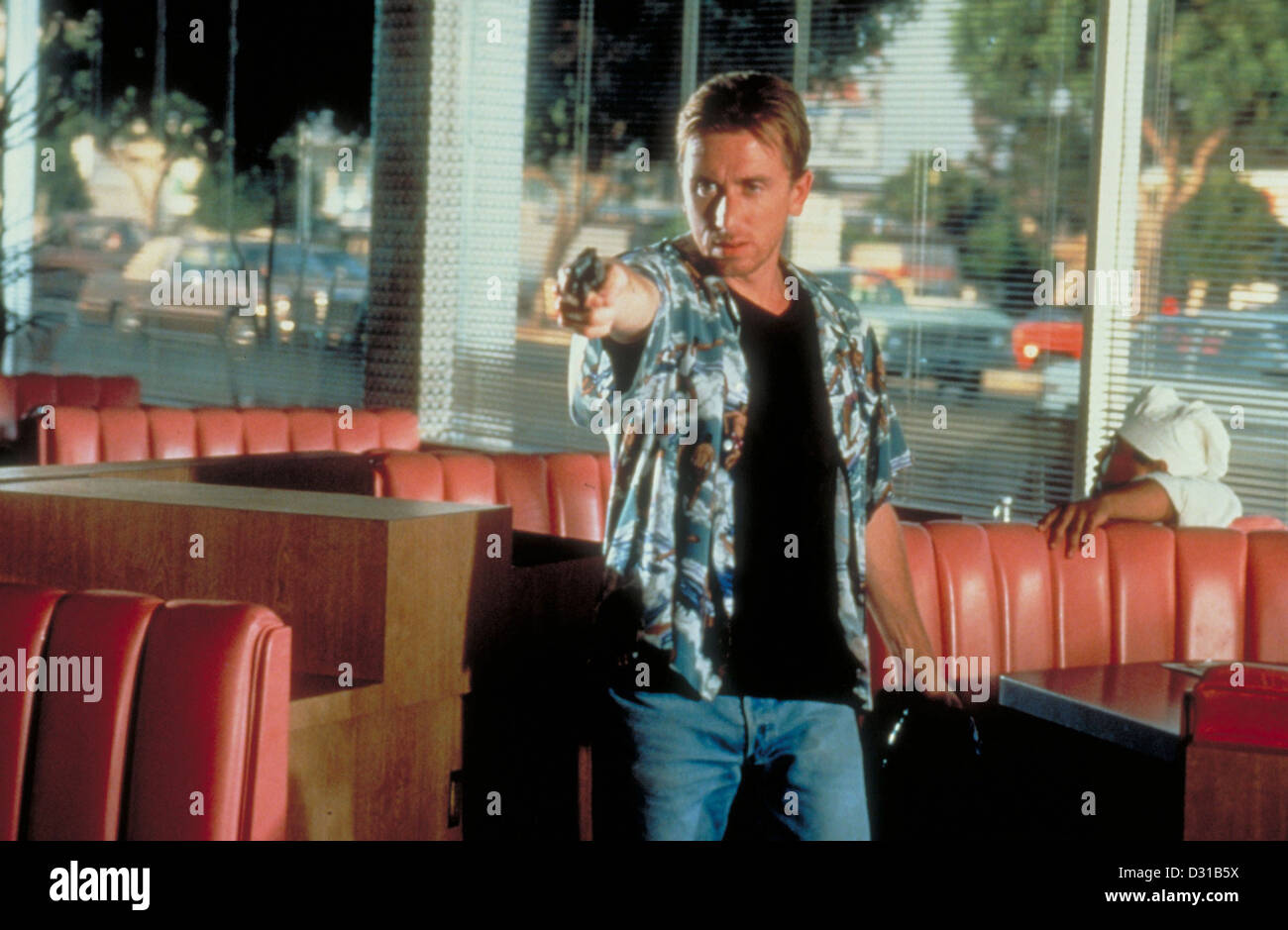 Quentin tarantino tim roth golden palm cannes 1994 hi-res stock ...