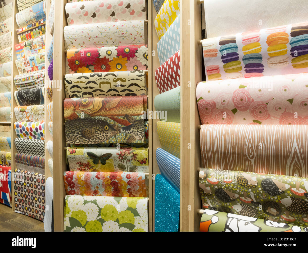 Paper Display, NYC Stock Photo - Alamy