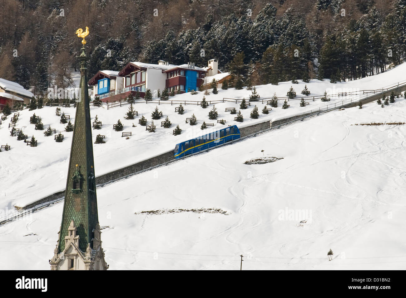 Switzerland, St. Moritz, landscape Stock Photo - Alamy