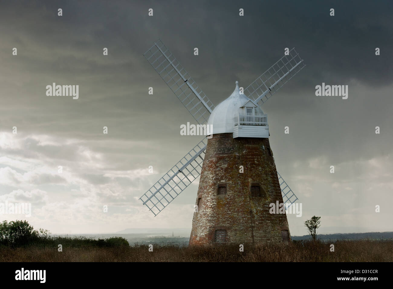 Halnaker windmill, sussex hi-res stock photography and images - Alamy