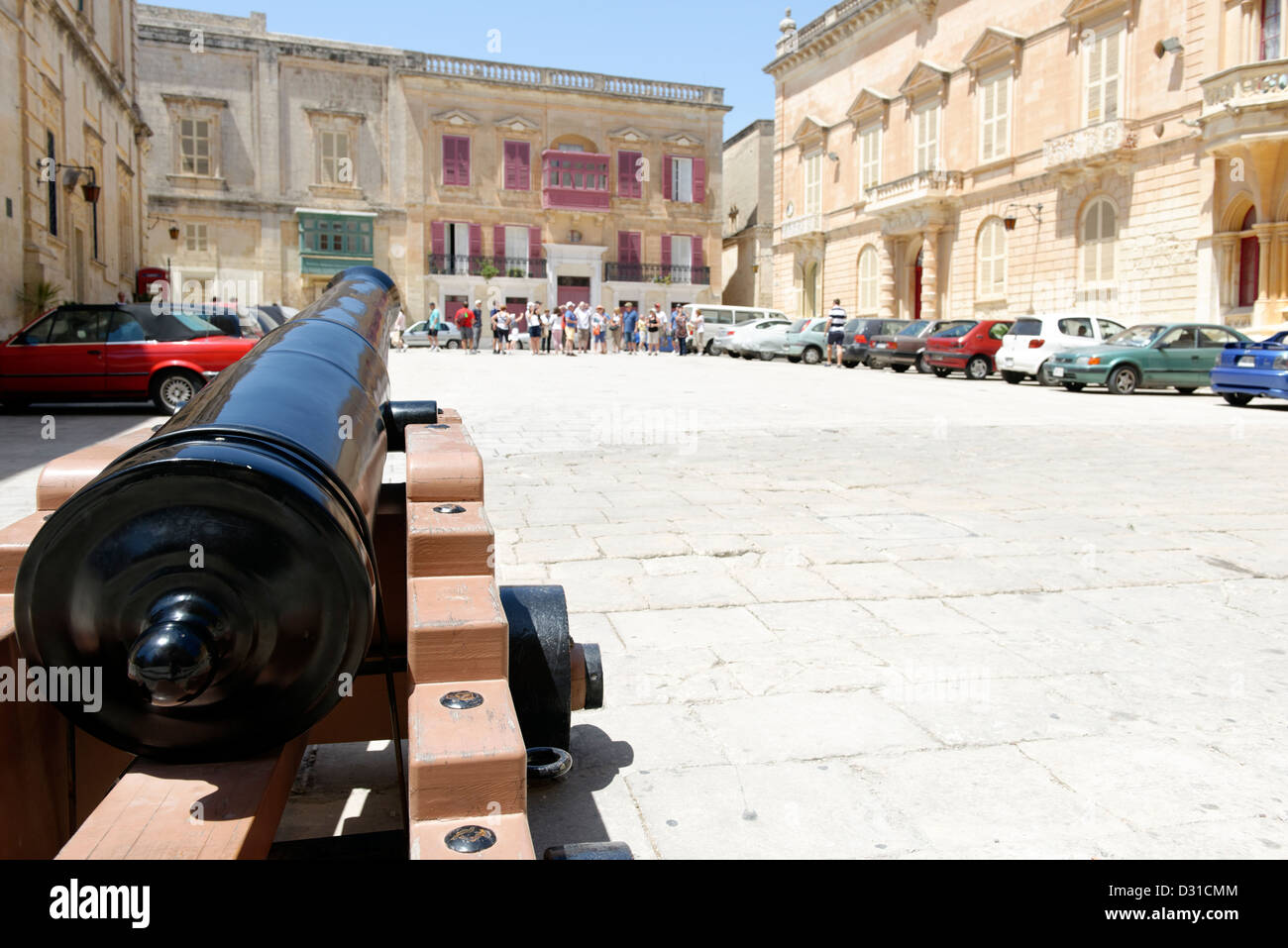 Medieval walled citadel city of Mdina Malta Stock Photo - Alamy