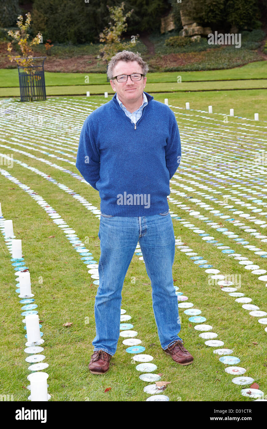 Light artist Bruce Munro completes the installation of his Angel of ...