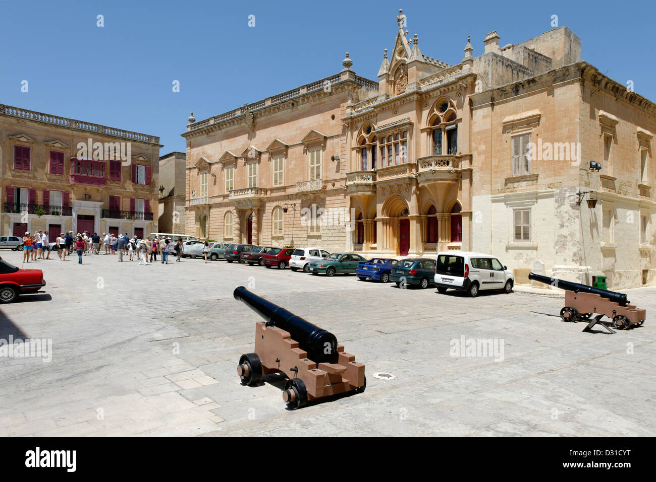 Medieval walled citadel city of Mdina Malta Stock Photo - Alamy