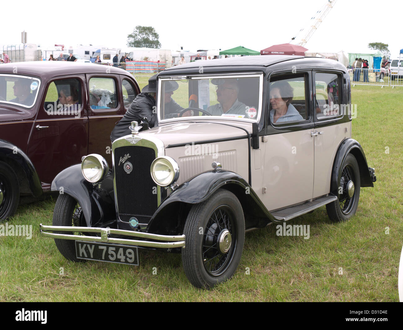 1934 Austin 10 at Boston Steam and Vintage rally Stock Photo - Alamy
