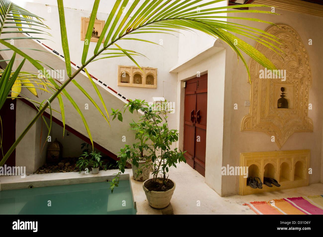 Palm Beach House, Lamu, Lamu Archipelago, Kenya Stock Photo - Alamy