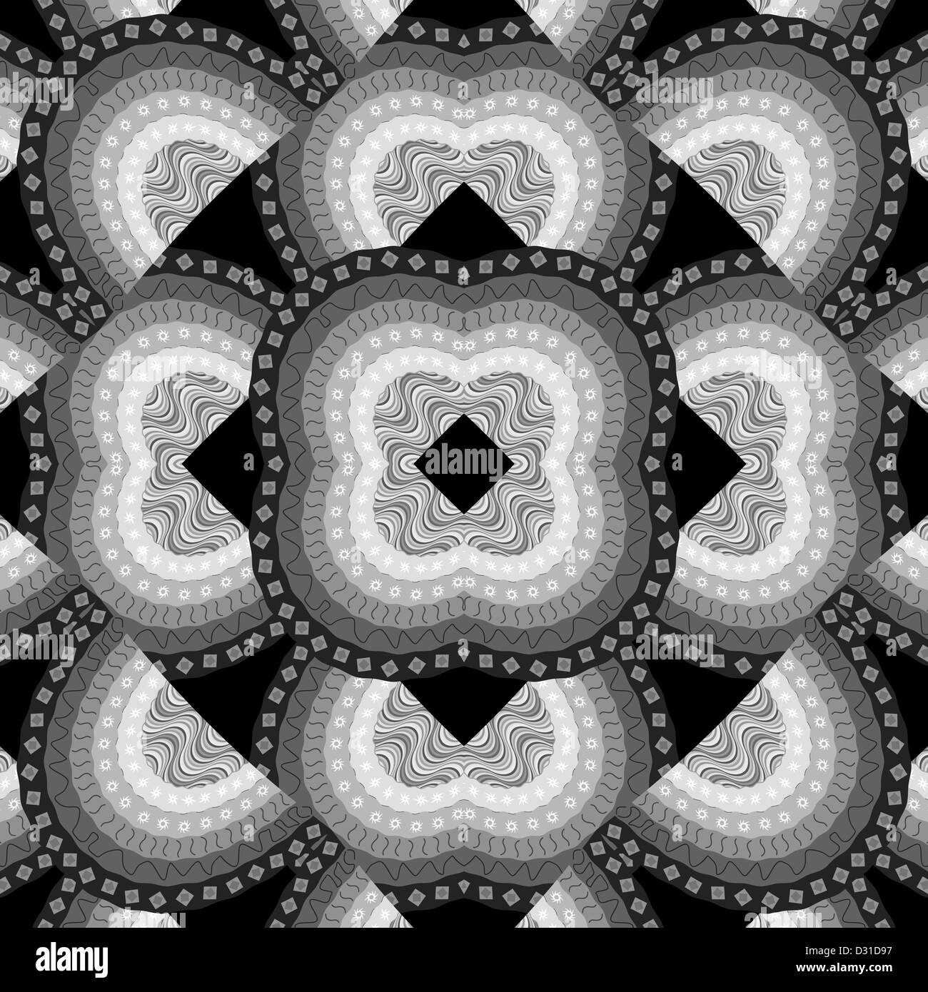 abstract wavy pattern, seamless texture; vector art illustration Stock ...