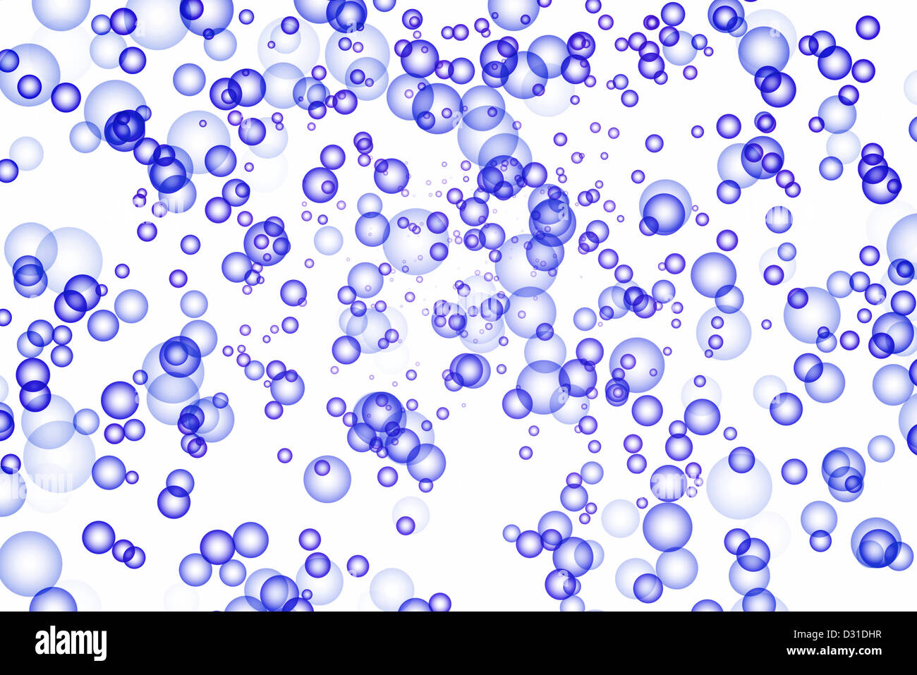 Fantastic powerful bubbles background design illustration Stock Photo ...