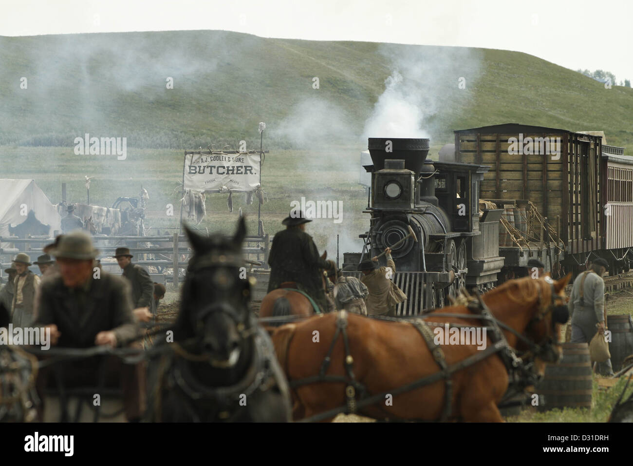 Hell On Wheels (Season 1 Stock Photo - Alamy