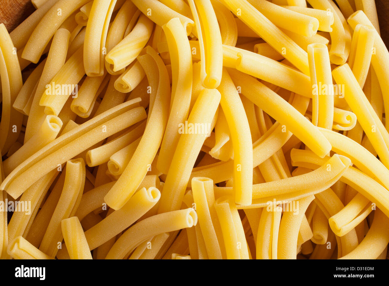 Maccheroni in its classic Italian form Stock Photo - Alamy