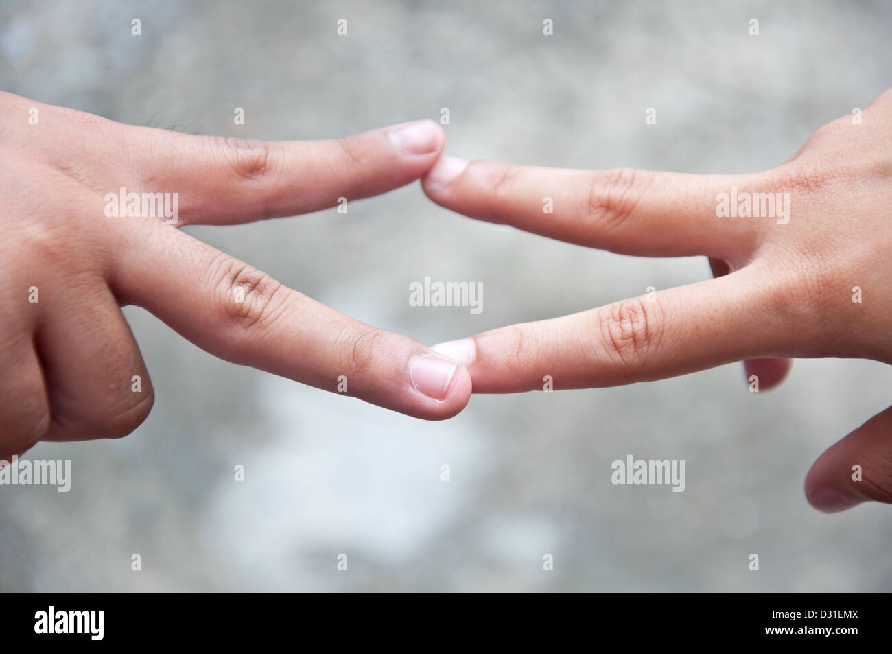 power from children hand Stock Photo - Alamy