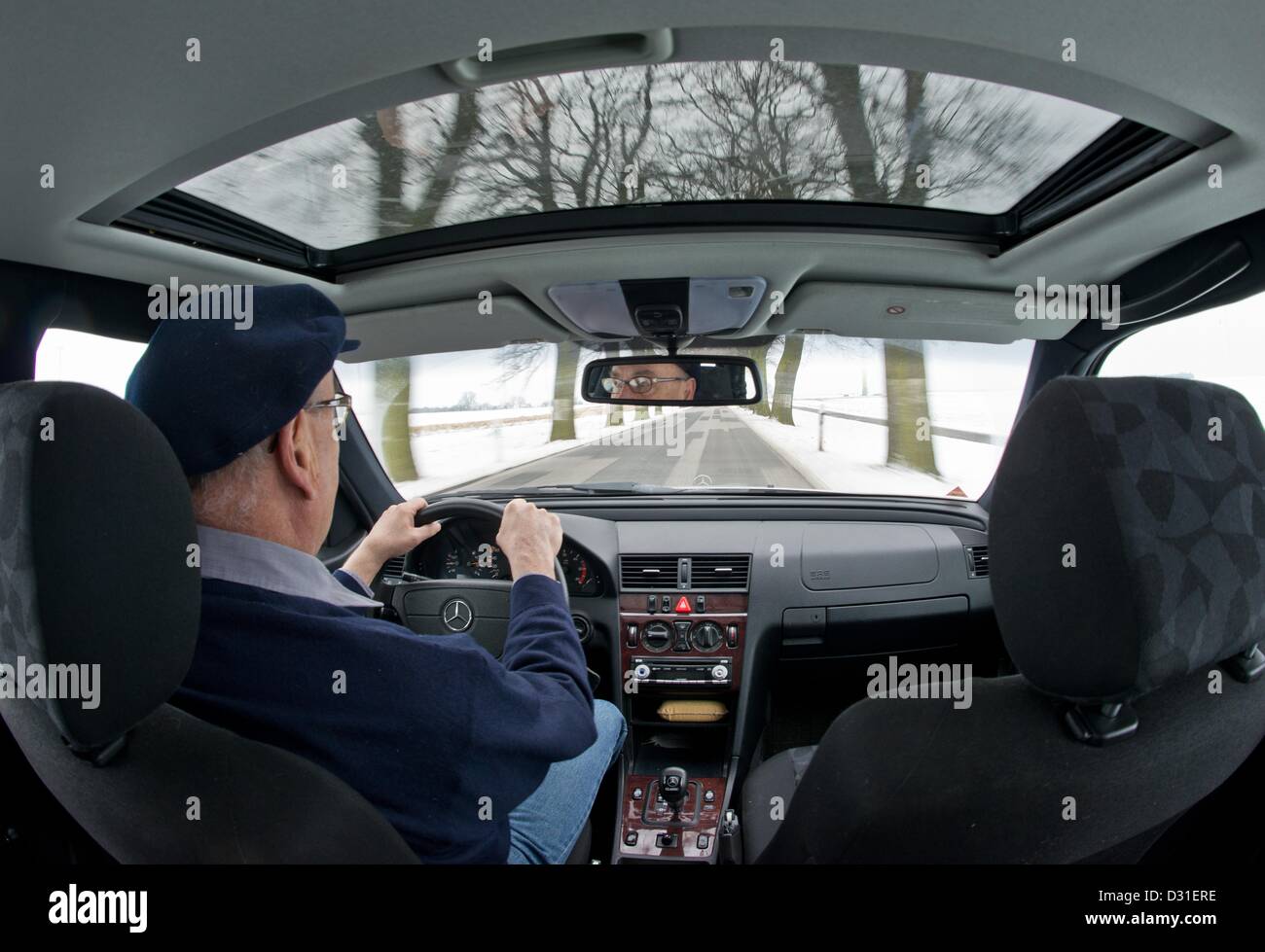 ILLUSTRATION - An illustrated picture shows the 67-year-old retiree Uwe ...