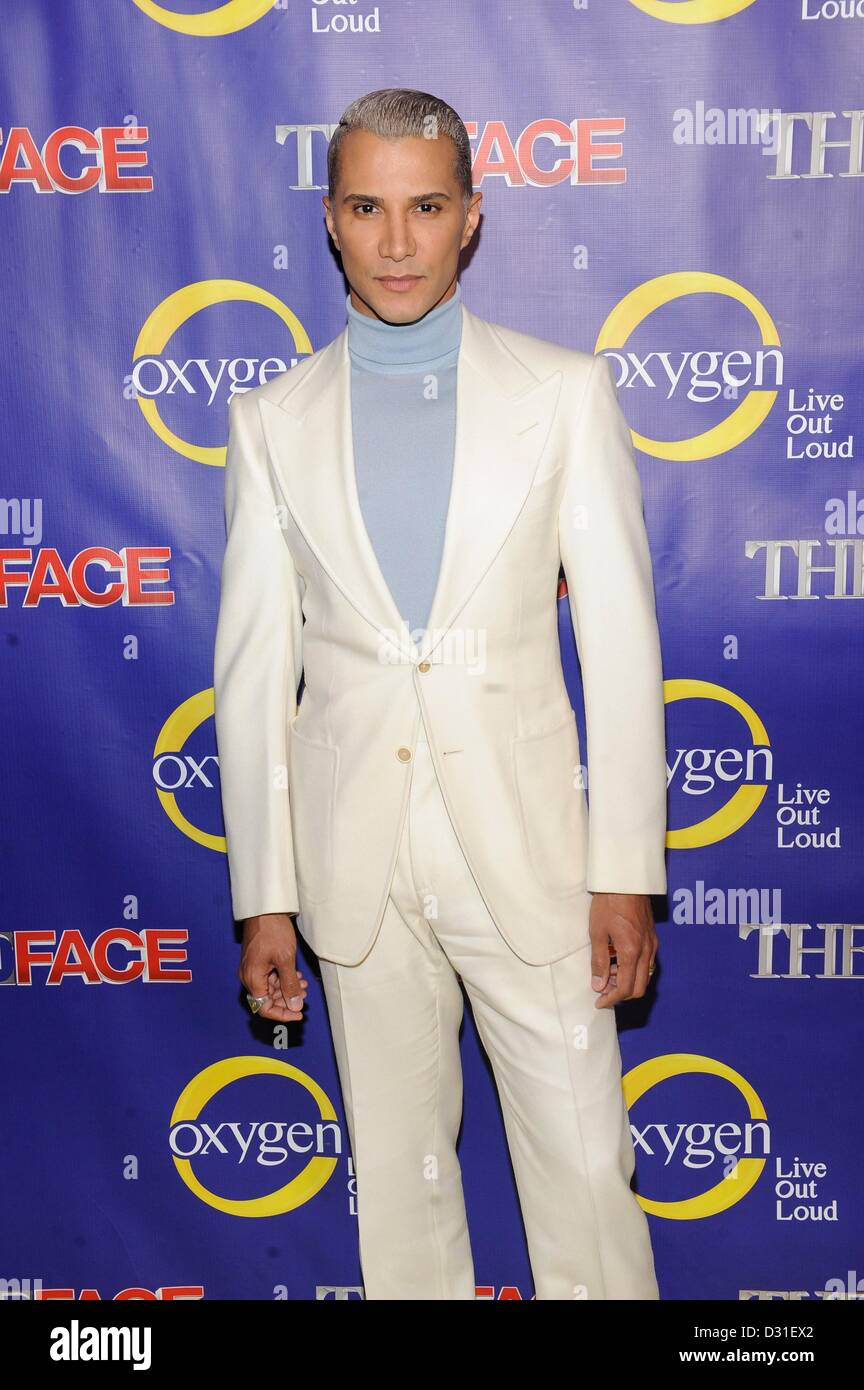 New York, USA. 5th February 2013. Jay Manuel at arrivals for Oxygen ...