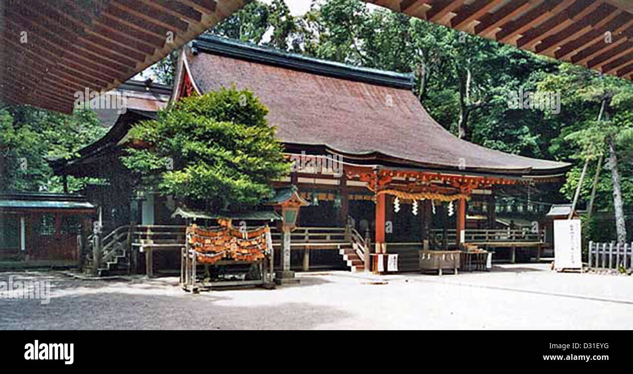 Isonokami Shrine, located in Tenri, Nara Prefecture, Japan, is a ...