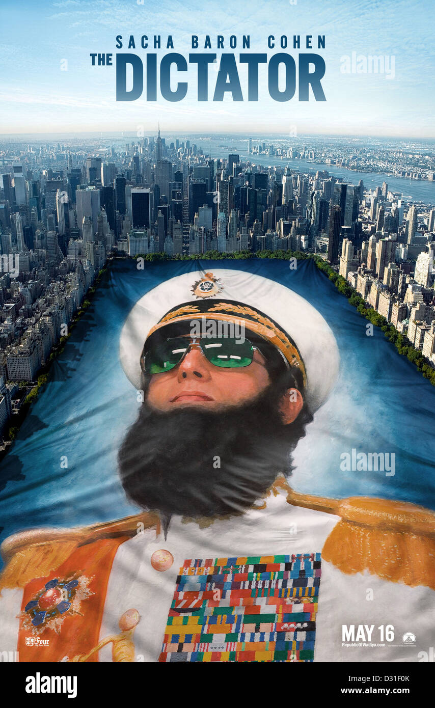 Sacha baron cohen movie poster usa hi-res stock photography and images ...