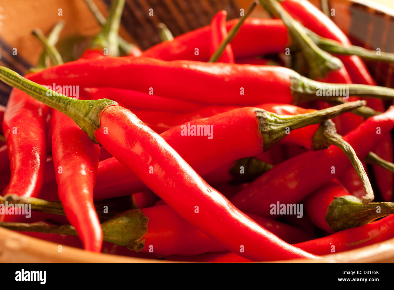 Red peppers bunch hi-res stock photography and images - Alamy