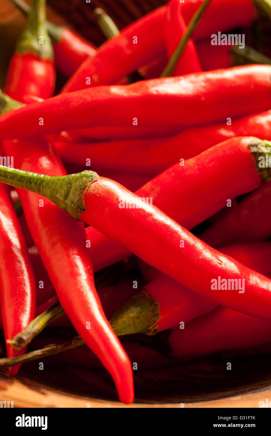 Red Hot Peppers Stock Photo - Alamy