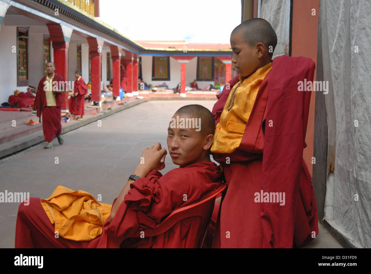 Rumtek monastery hi-res stock photography and images - Alamy